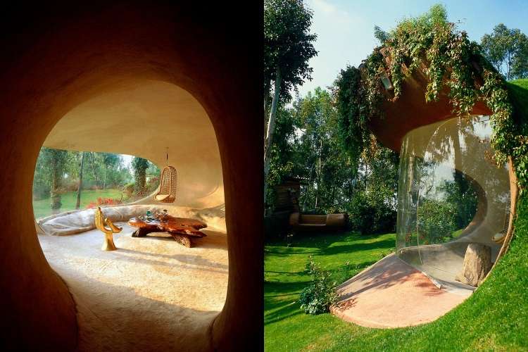 Morada orgânica com pegada Hobbit homenageia a natureza e convida ao ...